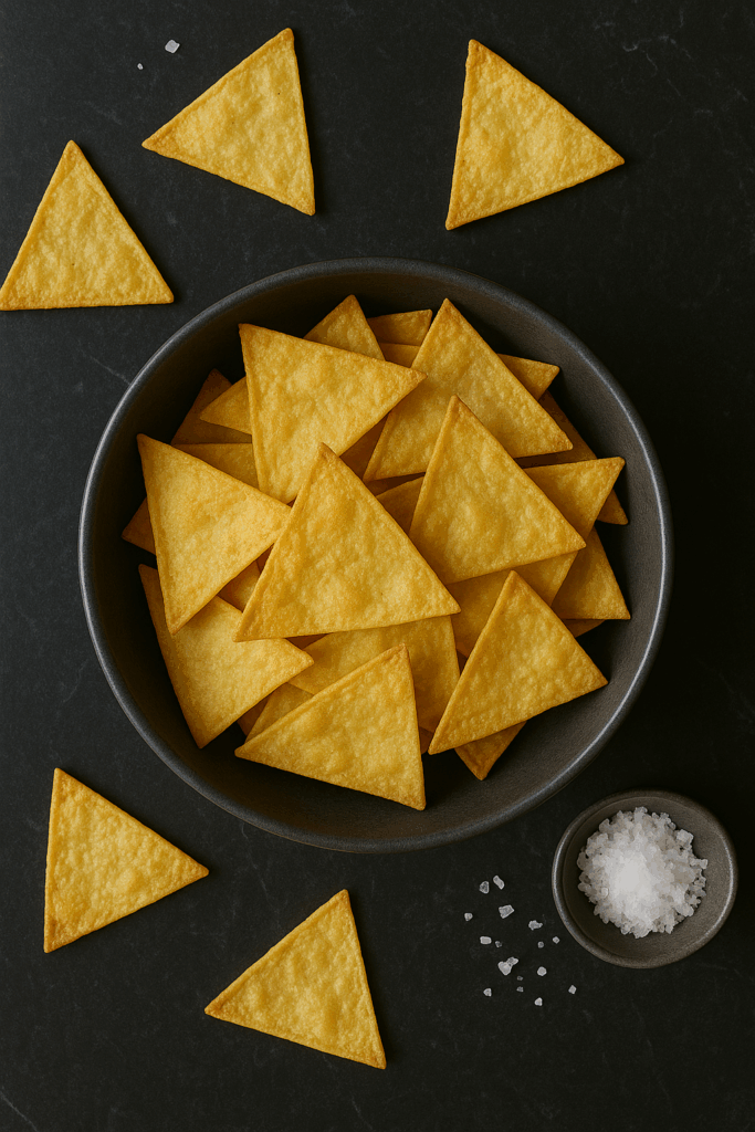 The Only Baked Tortilla Chip Recipe You'll Ever Need - THE ONLY FOOD